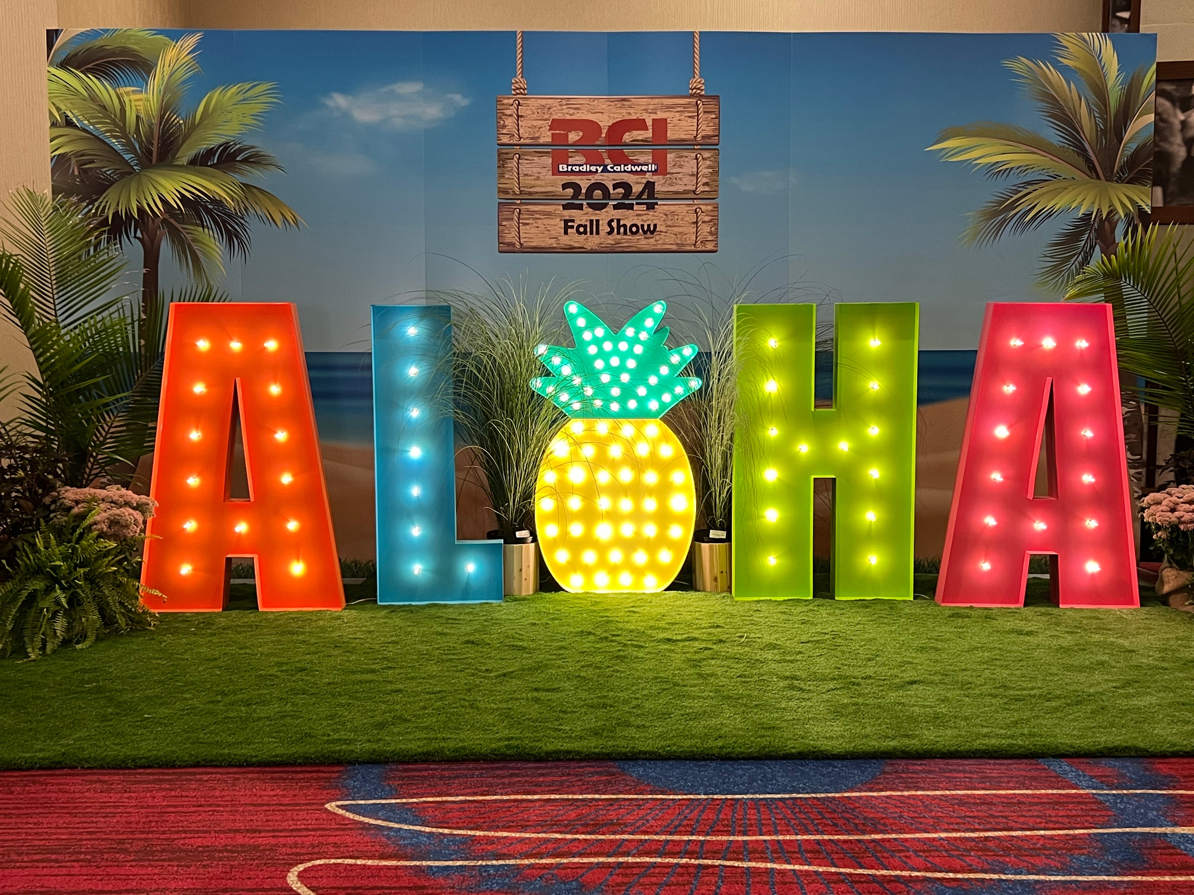 Giant Marquee Letters 4ft 5ft Tall | ALOHA Sign Large Marquee Letters ...